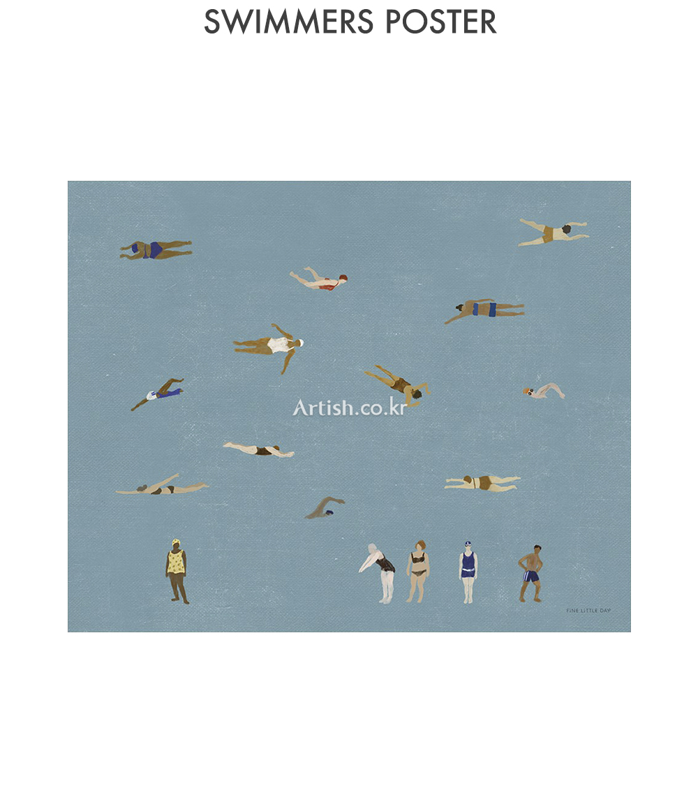 SWIMMERS POSTER - 아티쉬