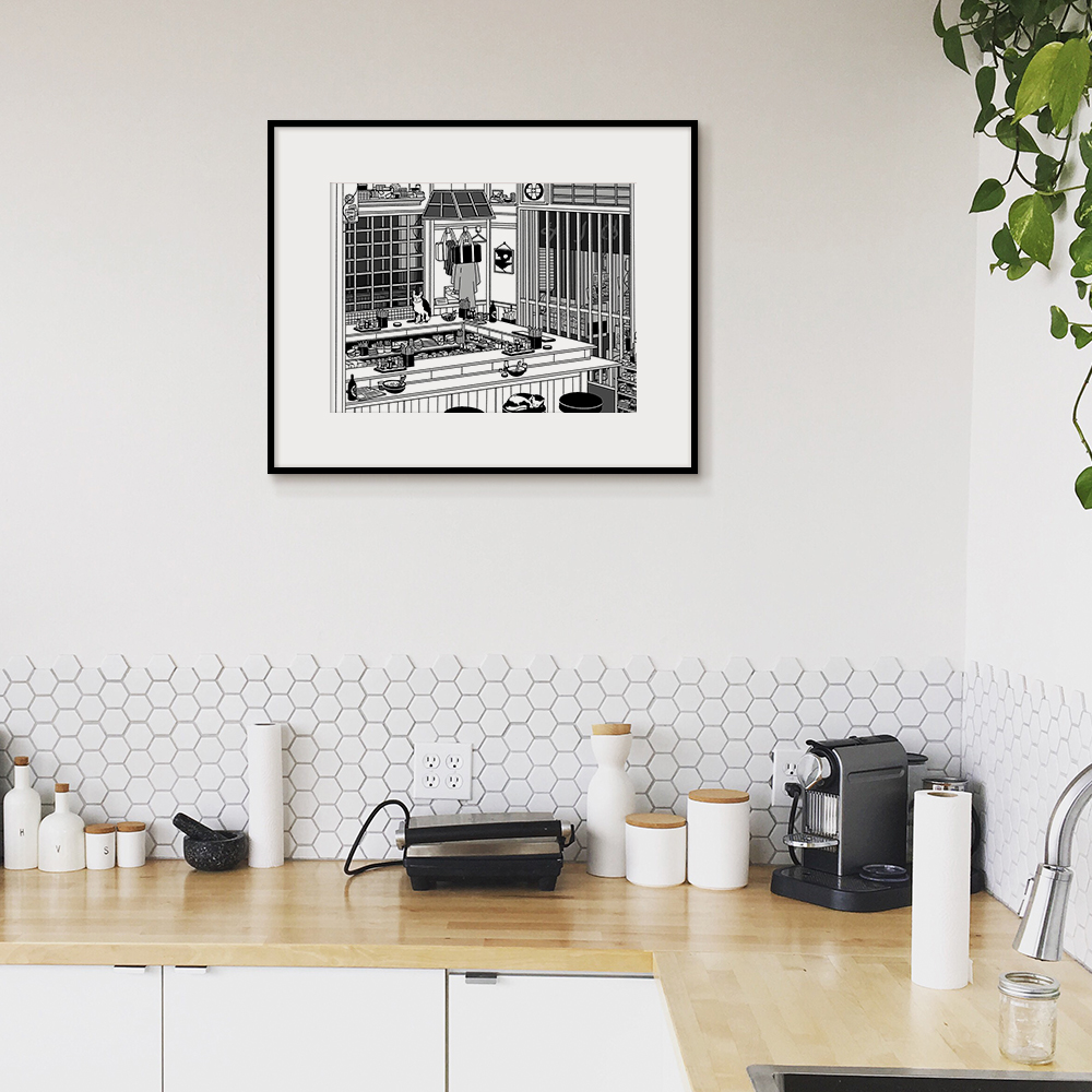 [액자] Midnight Diner / 헤이 메이디(Hey Mady!) - 감도 깊은 취향 셀렉트샵 29CM