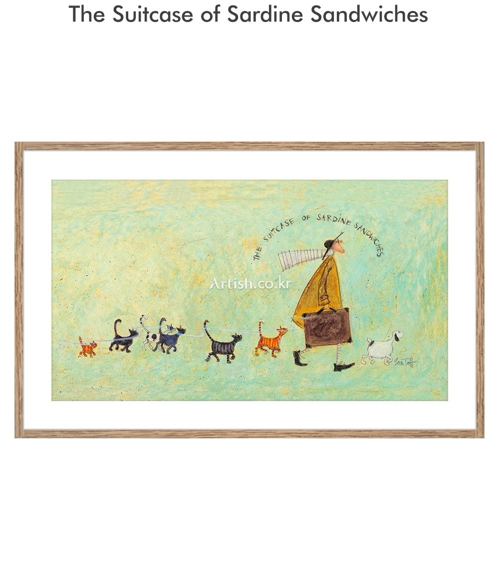 [액자] The Suitcase of Sardine Sandwiches / 샘 토프트(Sam Toft) - 감도 깊은 취향 ...