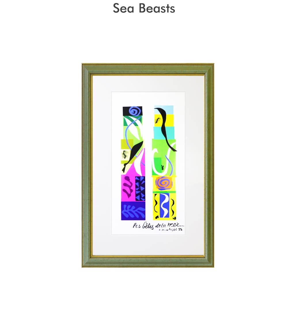 [액자포함] Sea Beasts - 아티쉬
